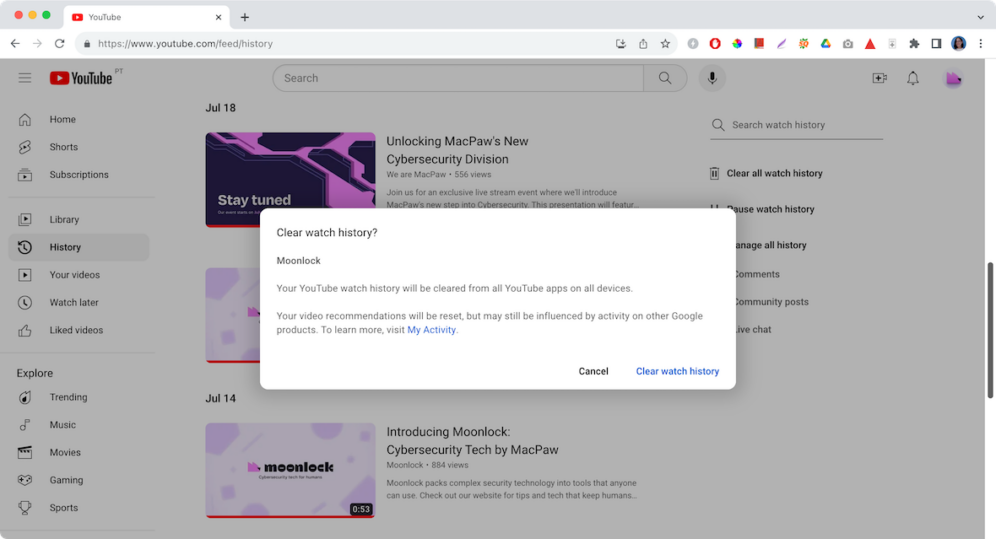How to fully delete YouTube history: Search, comments and more