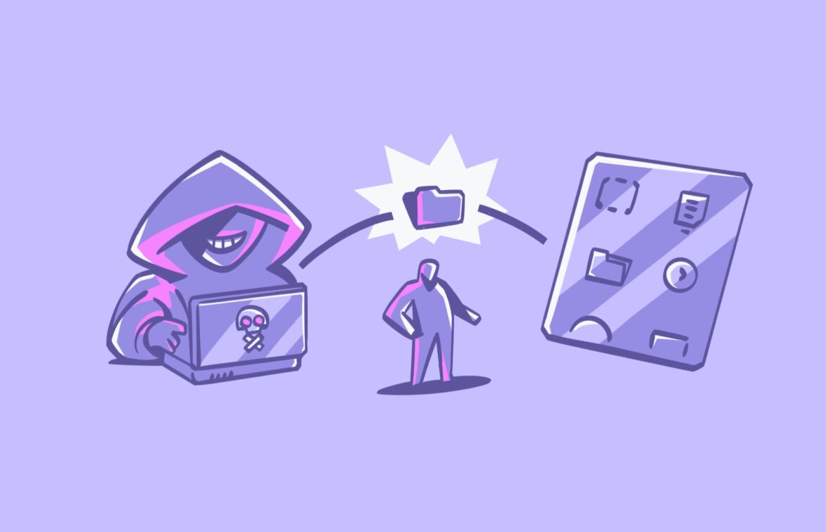 What is a man-in-the-middle (MITM) attack?