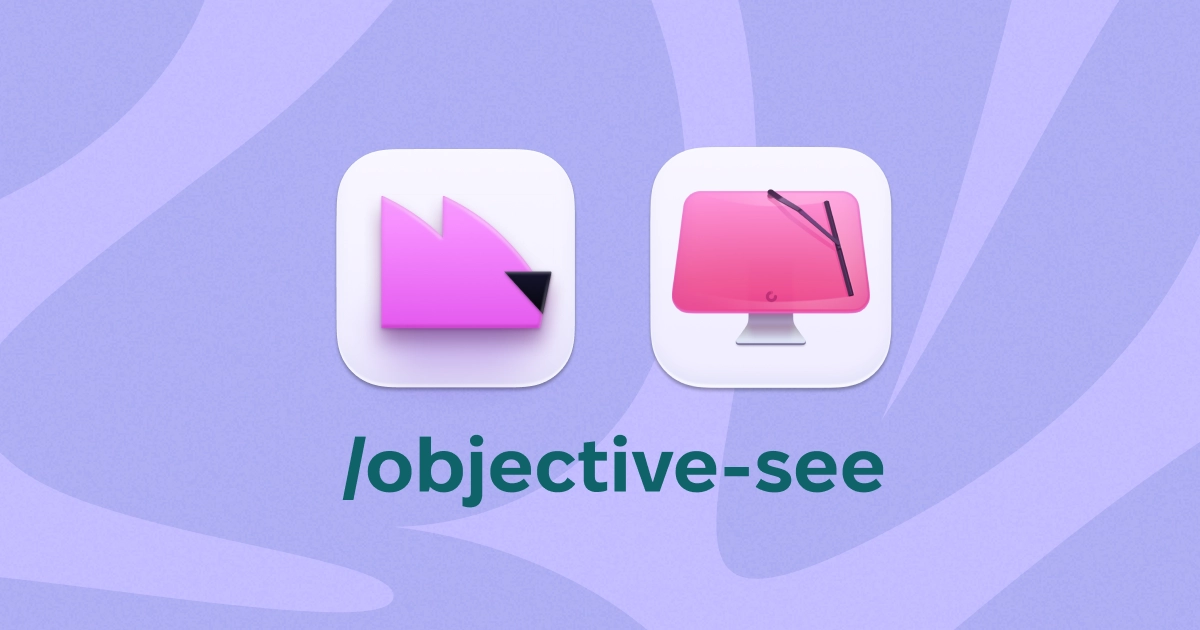 CleanMyMac X powered by Moonlock supports Objective-See